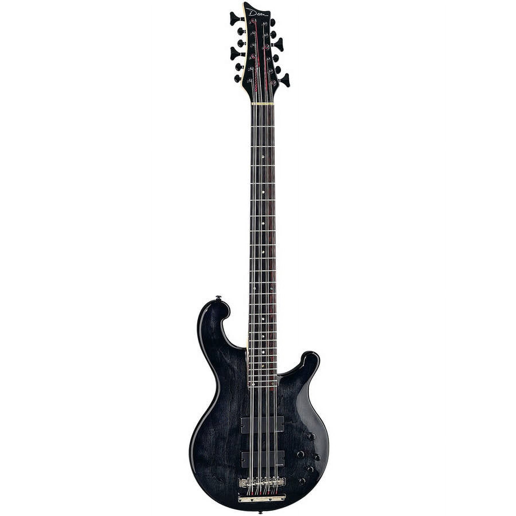 Dean Rhapsody 12-String Electric Bass - Trans Black - Walmart.com