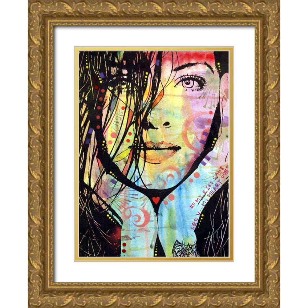 Dean Russo Collection 11x14 Gold Ornate Wood Framed with Double Matting ...