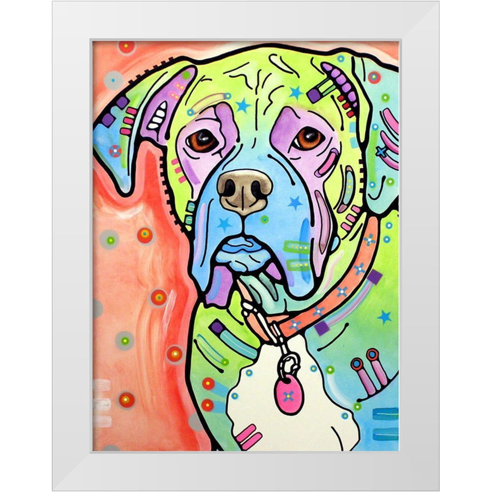 Dean Russo Collection 11x14 White Modern Wood Framed Museum Art Print ...