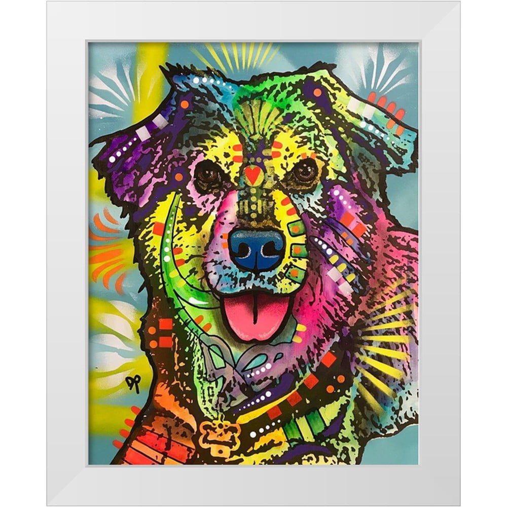 Dean Russo Collection 12x14 White Modern Wood Framed Museum Art Print ...