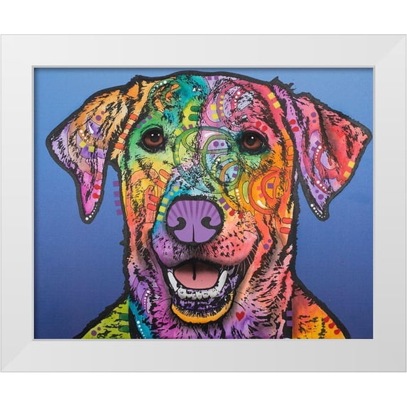 Dean Russo Collection 14x12 White Modern Wood Framed Museum Art Print ...