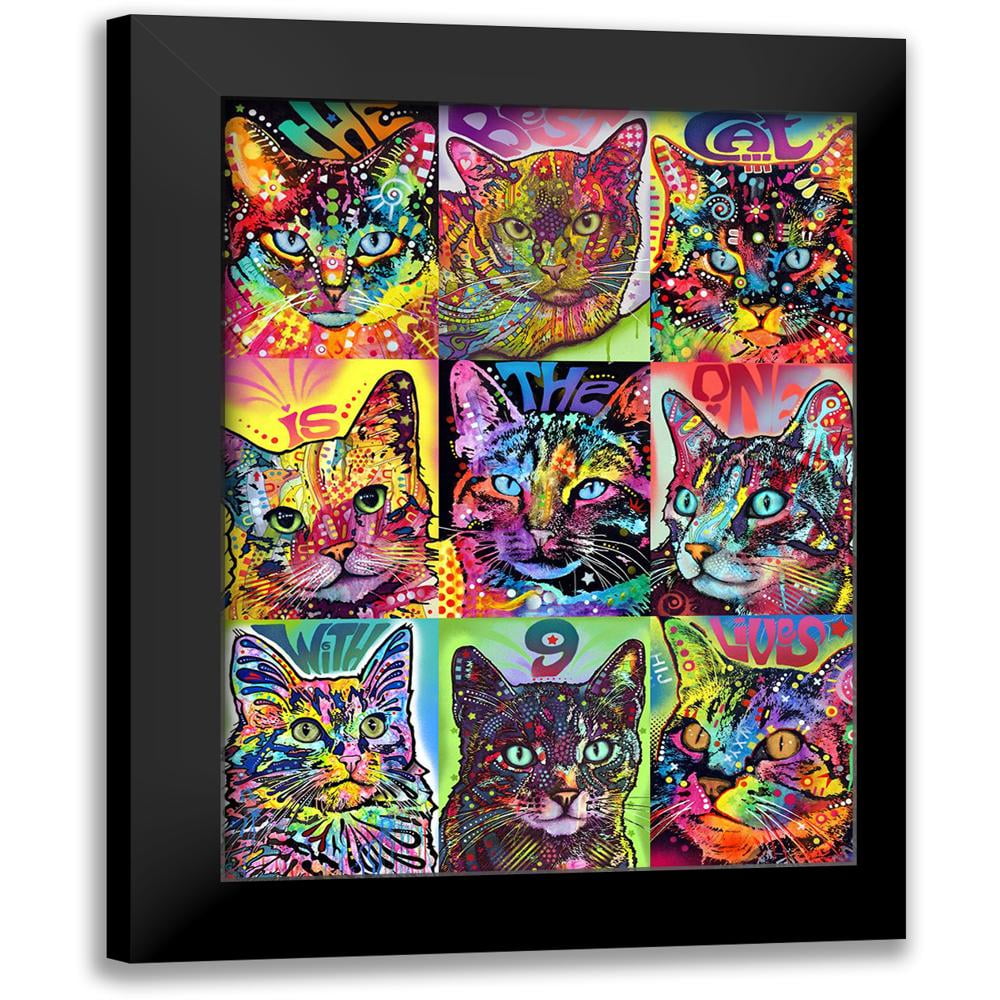 Dean Russo Collection 14x18 Black Modern Framed Museum Art Print Titled ...