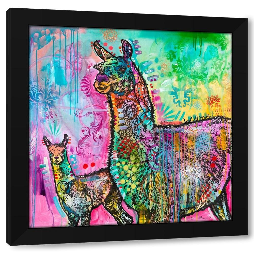 Dean Russo Collection 15x15 Black Modern Wood Framed Wall Art Titled ...