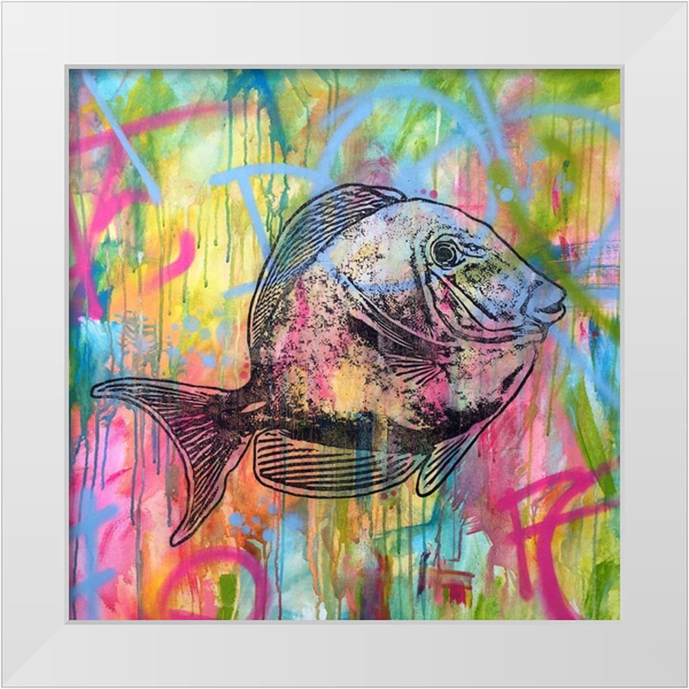 Dean Russo Collection 15x15 White Modern Wood Framed Museum Art Print ...