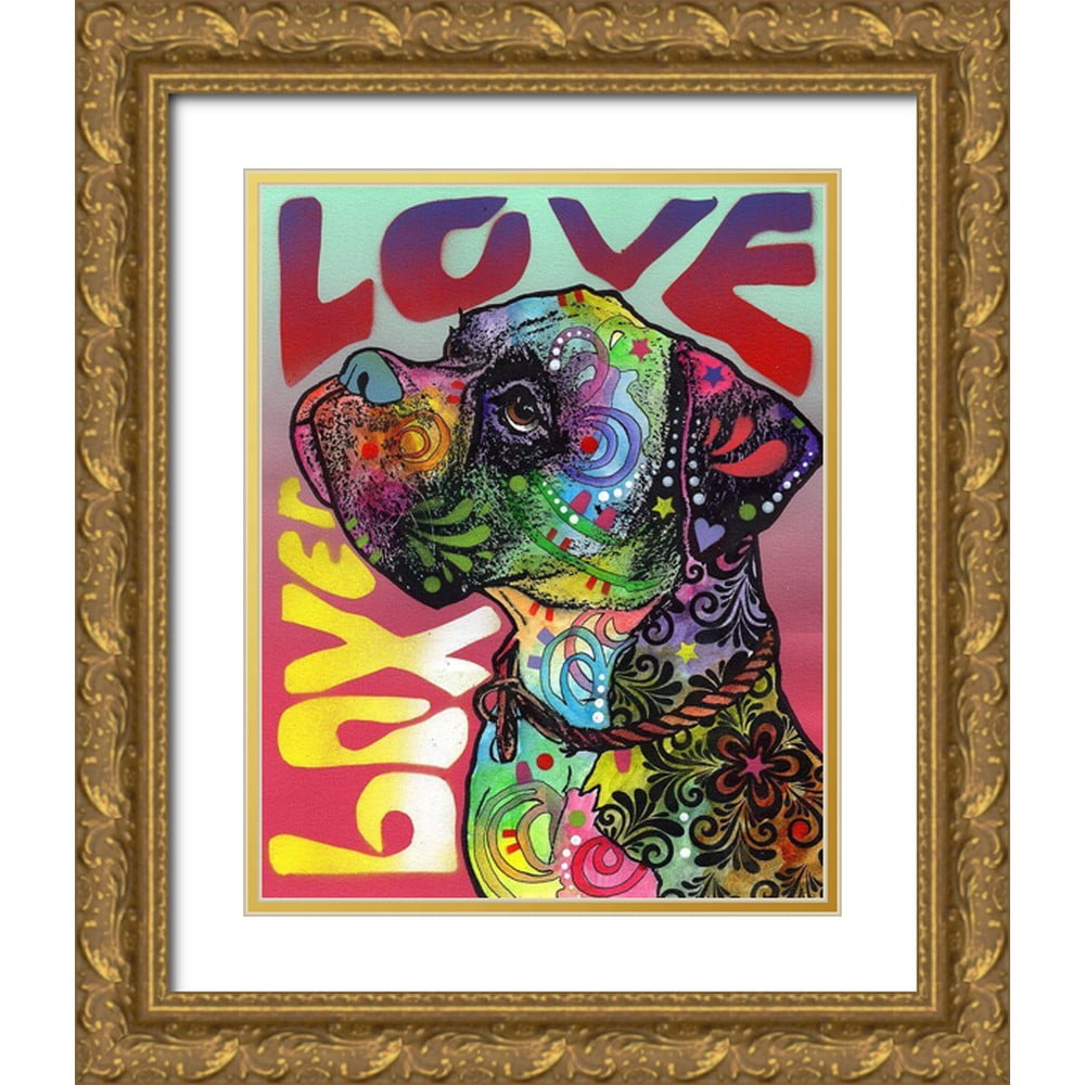 Dean Russo Collection 15x18 Gold Ornate Wood Framed with Double Matting Museum Art Print Titled ...