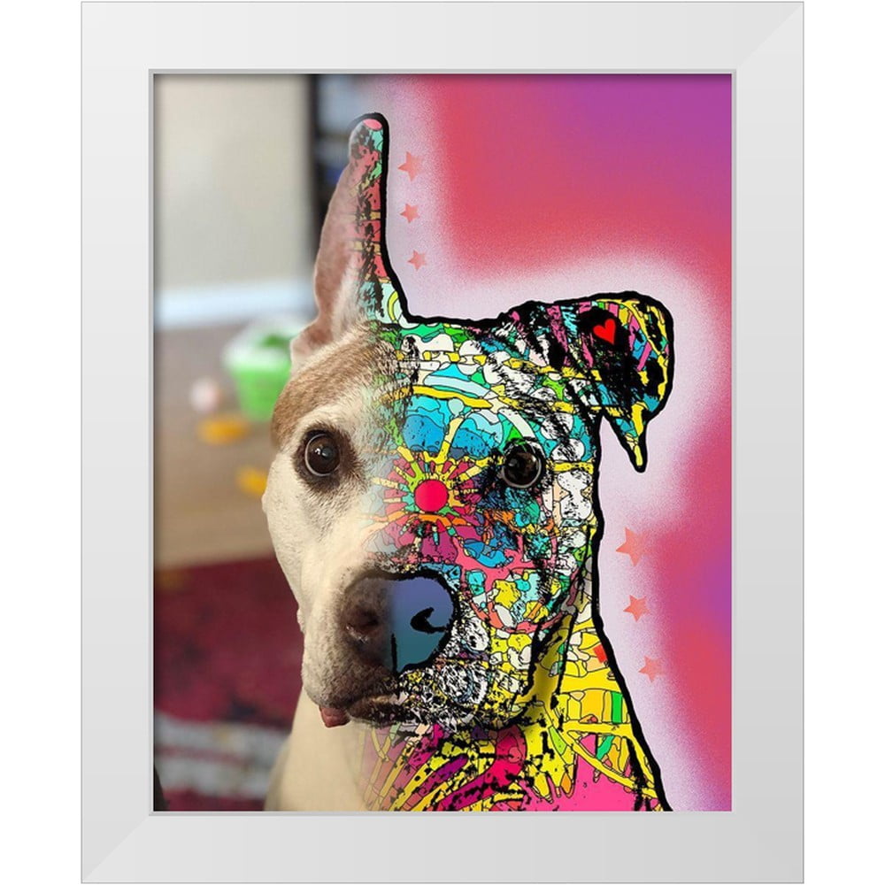 Dean Russo Collection 15x18 White Modern Wood Framed Museum Art Print ...