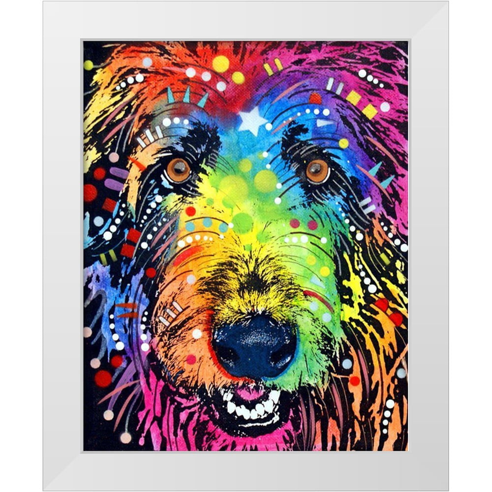 Dean Russo Collection 15x18 White Modern Wood Framed Museum Art Print ...