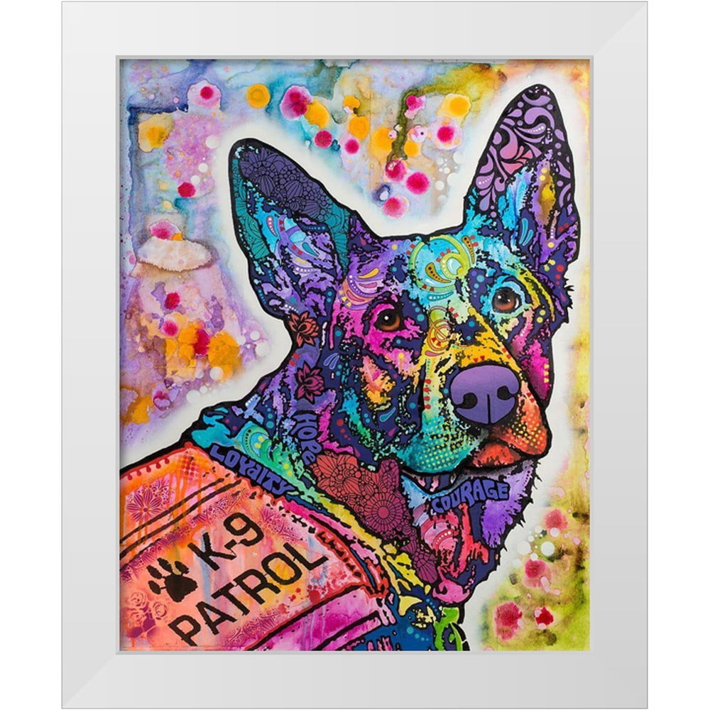 Dean Russo Collection 15x18 White Modern Wood Framed Museum Art Print ...