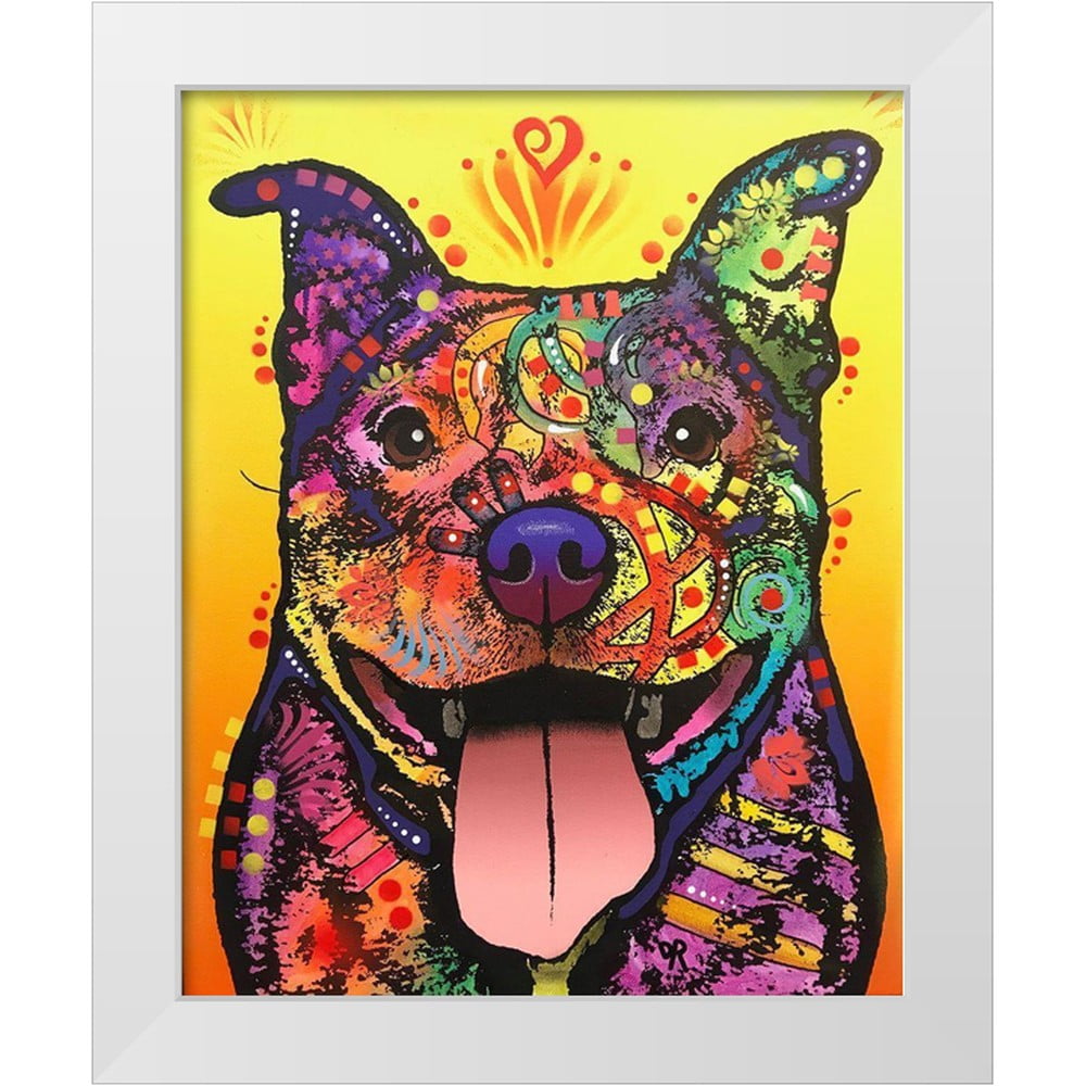 Dean Russo Collection 15x18 White Modern Wood Framed Museum Art Print ...
