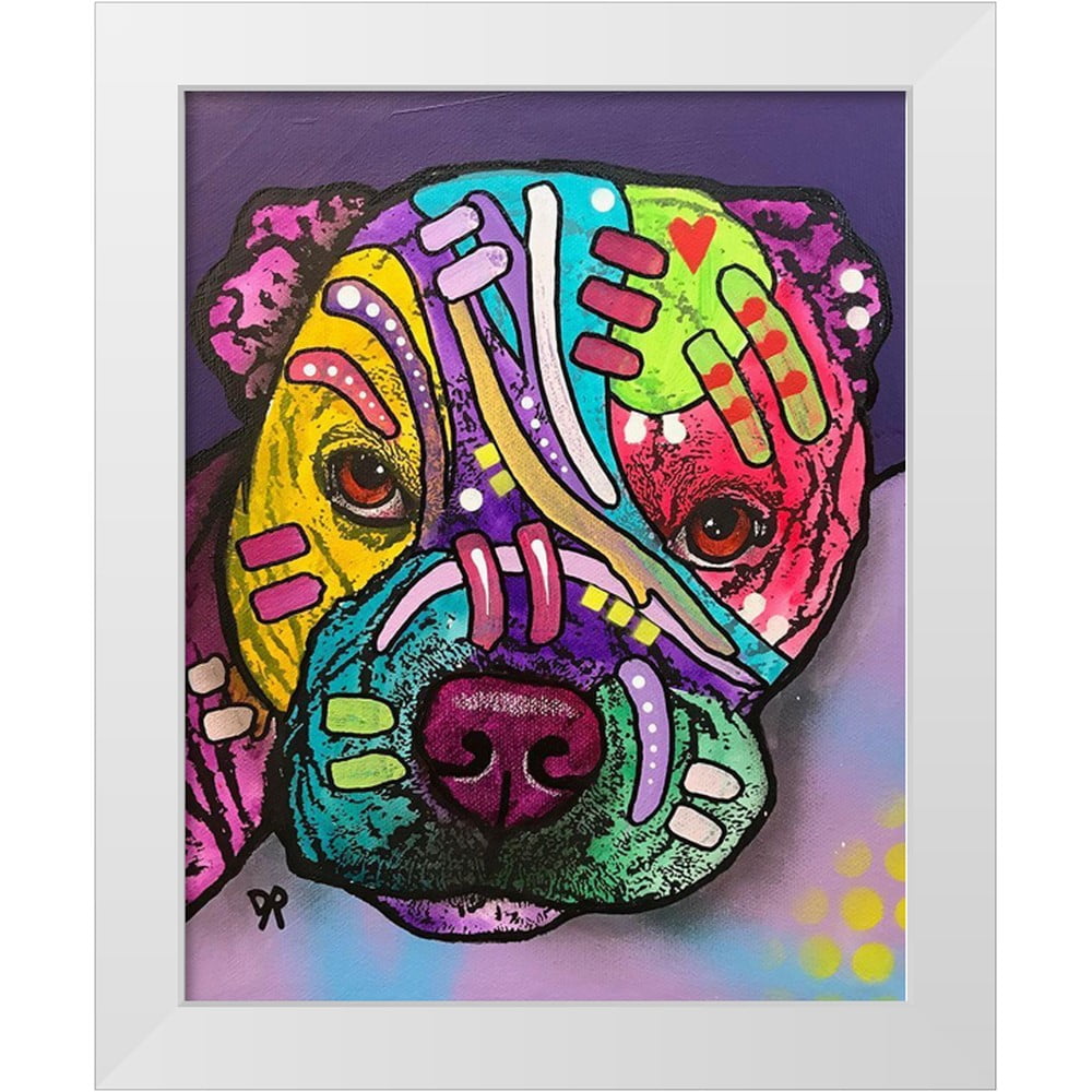 Dean Russo Collection 15x18 White Modern Wood Framed Museum Art Print ...