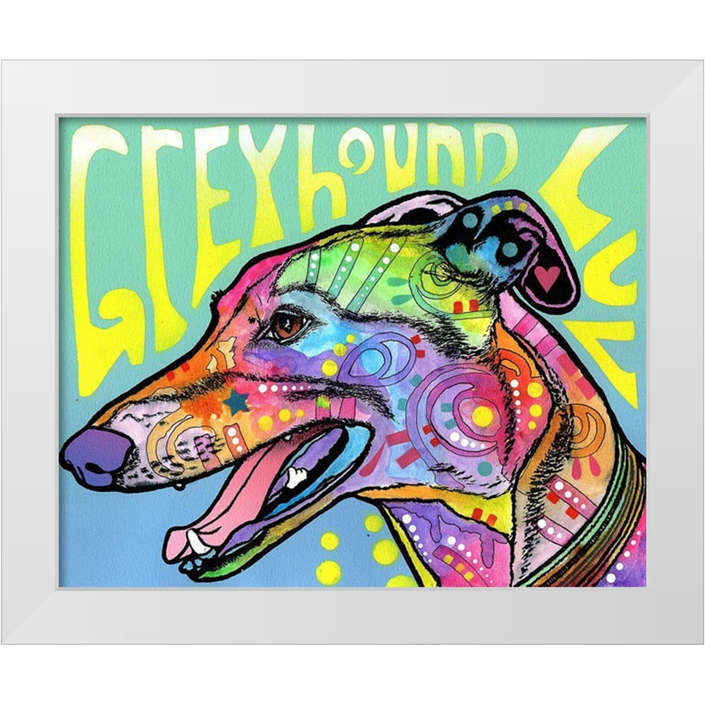 Dean Russo Collection 18x15 White Modern Wood Framed Museum Art Print ...