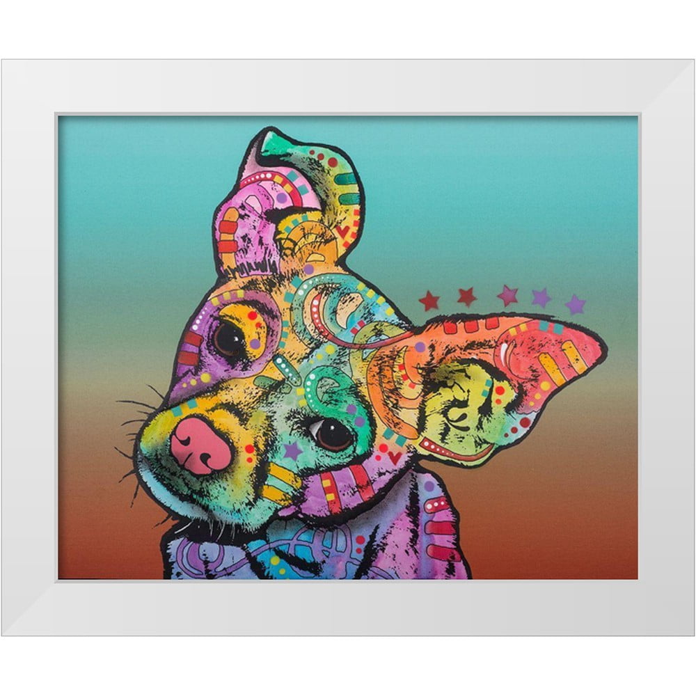 Dean Russo Collection 18x15 White Modern Wood Framed Museum Art Print ...