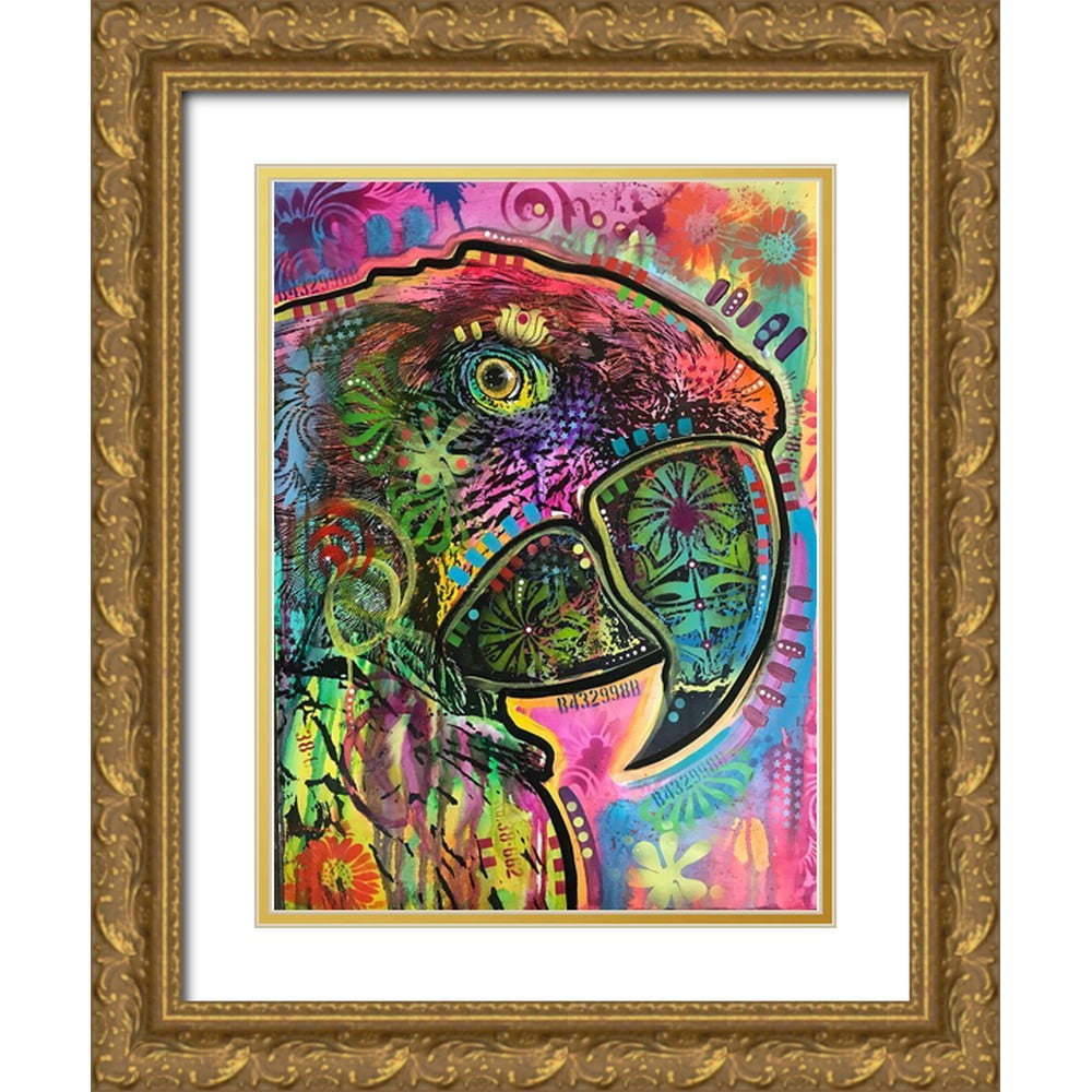 Dean Russo Collection 19x24 Gold Ornate Wood Framed with Double Matting ...