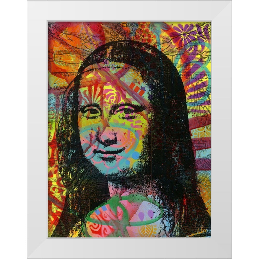 Dean Russo Collection 19x24 White Modern Wood Framed Museum Art Print ...