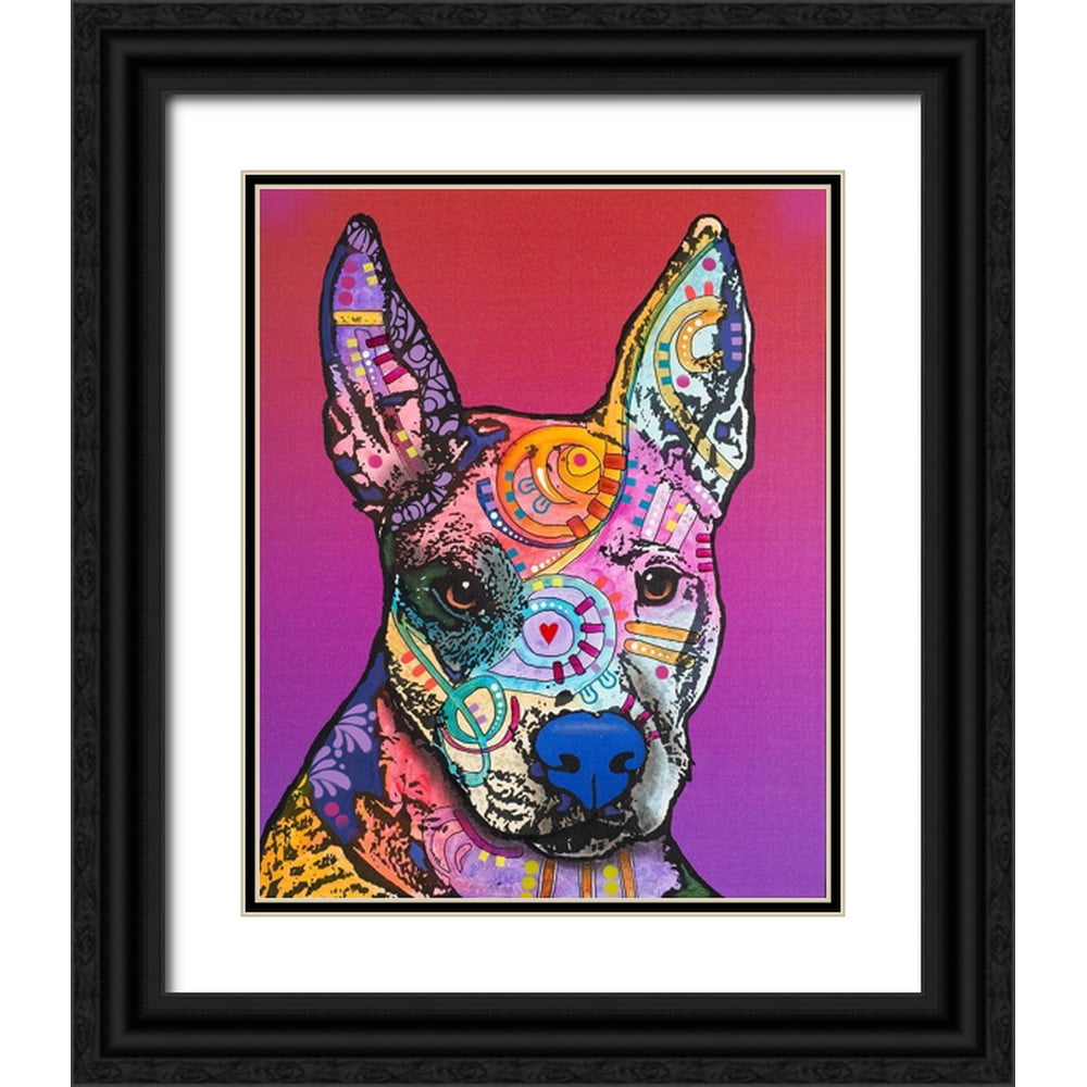 Dean Russo Collection 20x24 Black Ornate Wood Framed with Double ...