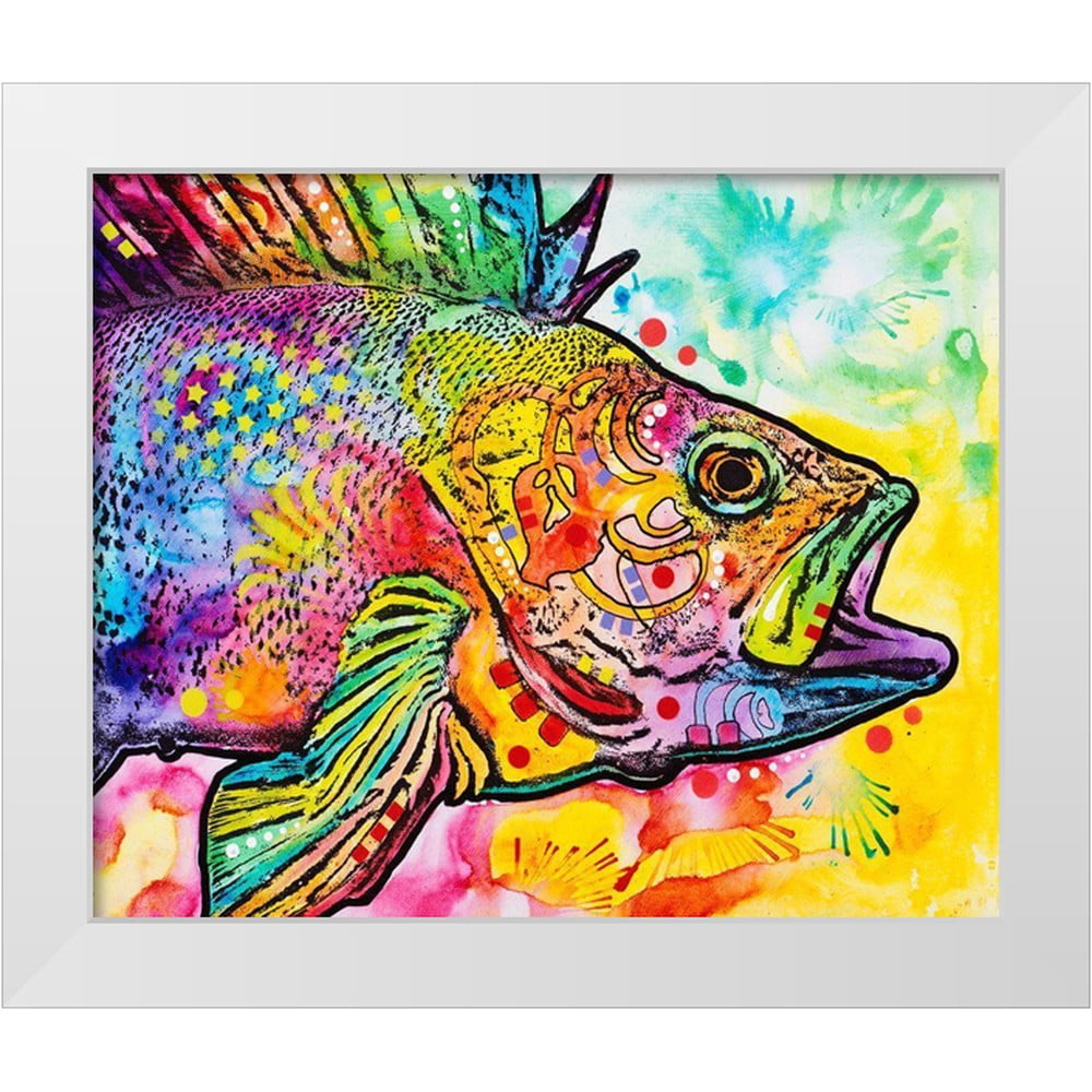 Dean Russo Collection 24x20 White Modern Wood Framed Museum Art Print ...