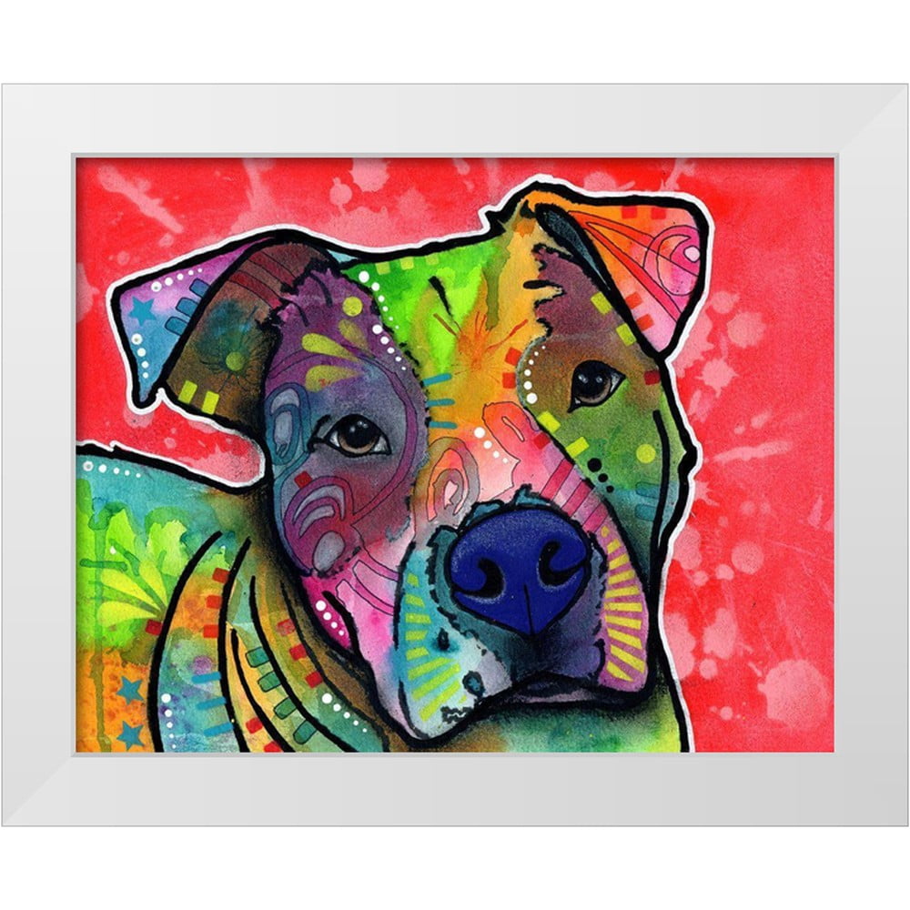 Dean Russo Collection 24x20 White Modern Wood Framed Museum Art Print ...