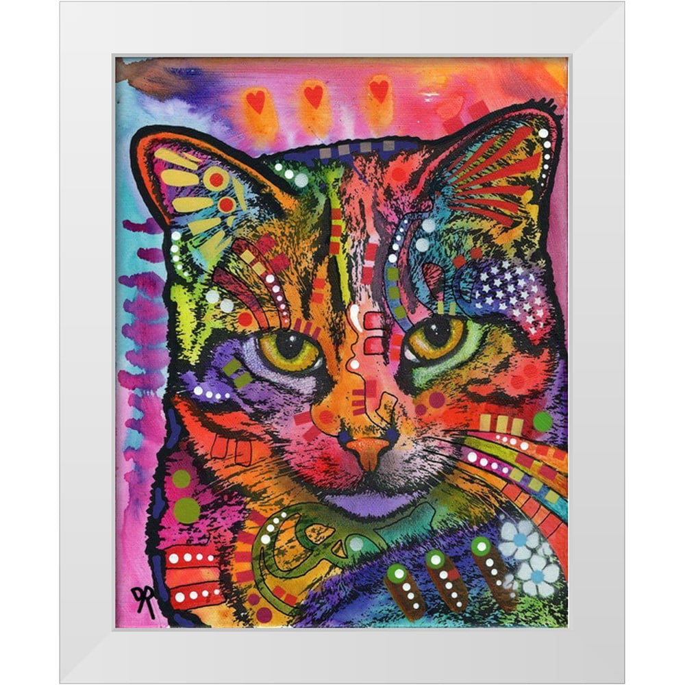 Dean Russo Collection 26x32 White Modern Wood Framed Museum Art Print ...