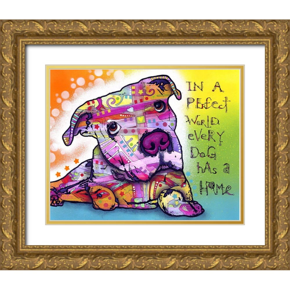 Dean Russo Collection 32x26 Gold Ornate Wood Framed with Double Matting ...