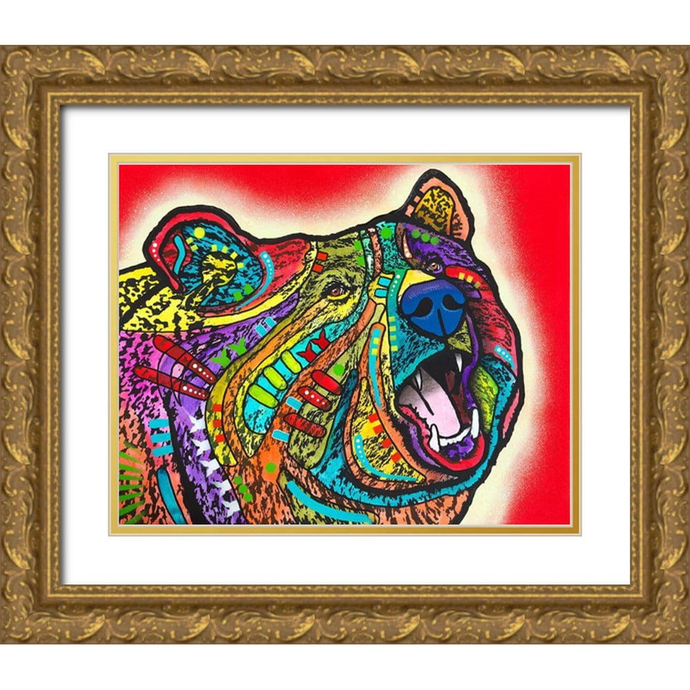 Dean Russo Collection 32x26 Gold Ornate Wood Framed with Double Matting ...