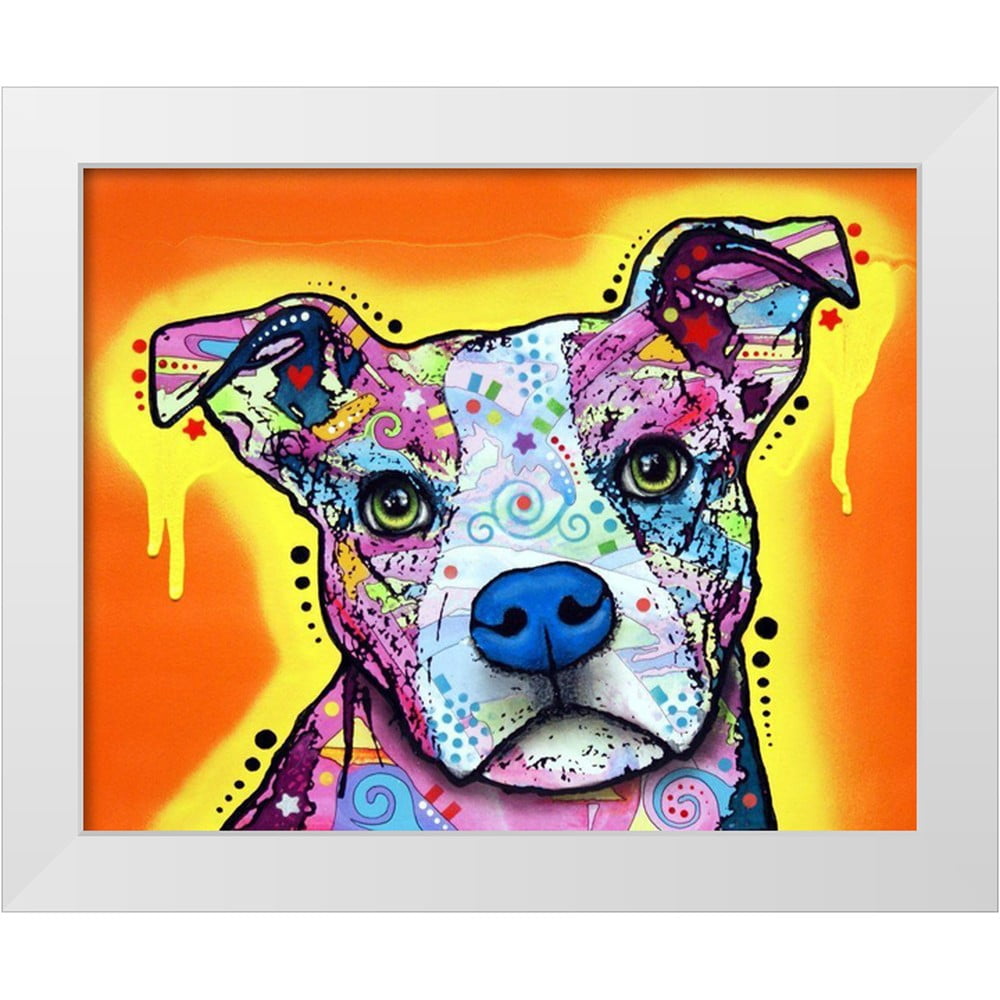 Dean Russo Collection 32x26 White Modern Wood Framed Museum Art Print ...