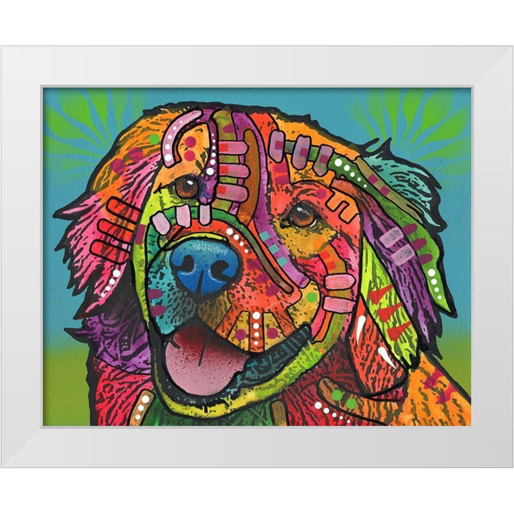 Dean Russo Collection 32x26 White Modern Wood Framed Museum Art Print ...