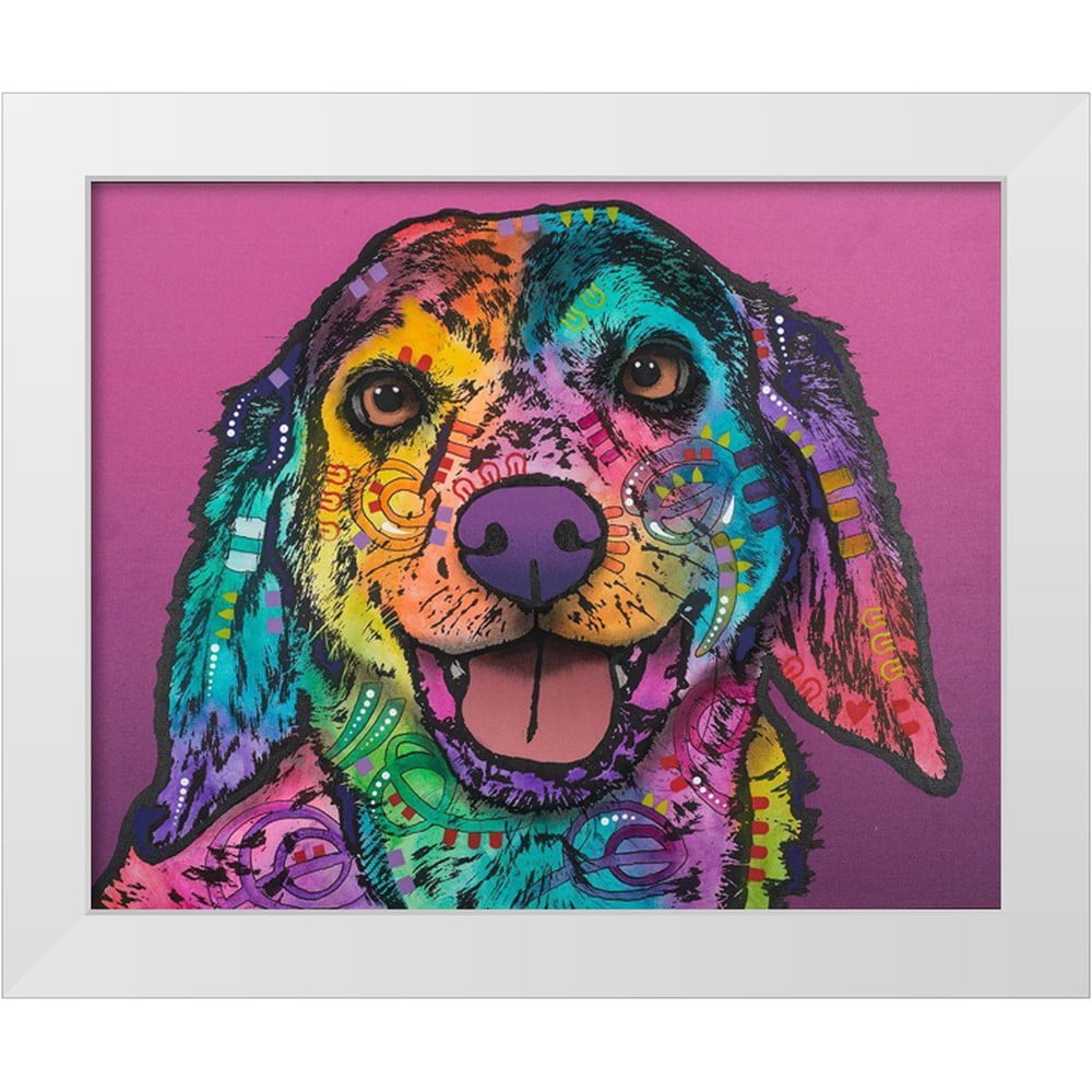 Dean Russo Collection 32x26 White Modern Wood Framed Museum Art Print ...
