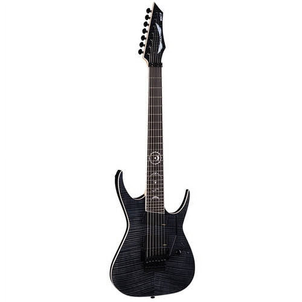 Dean 7 String Rusty Cooley Flame Top Electric Guitar - Trans Black ...