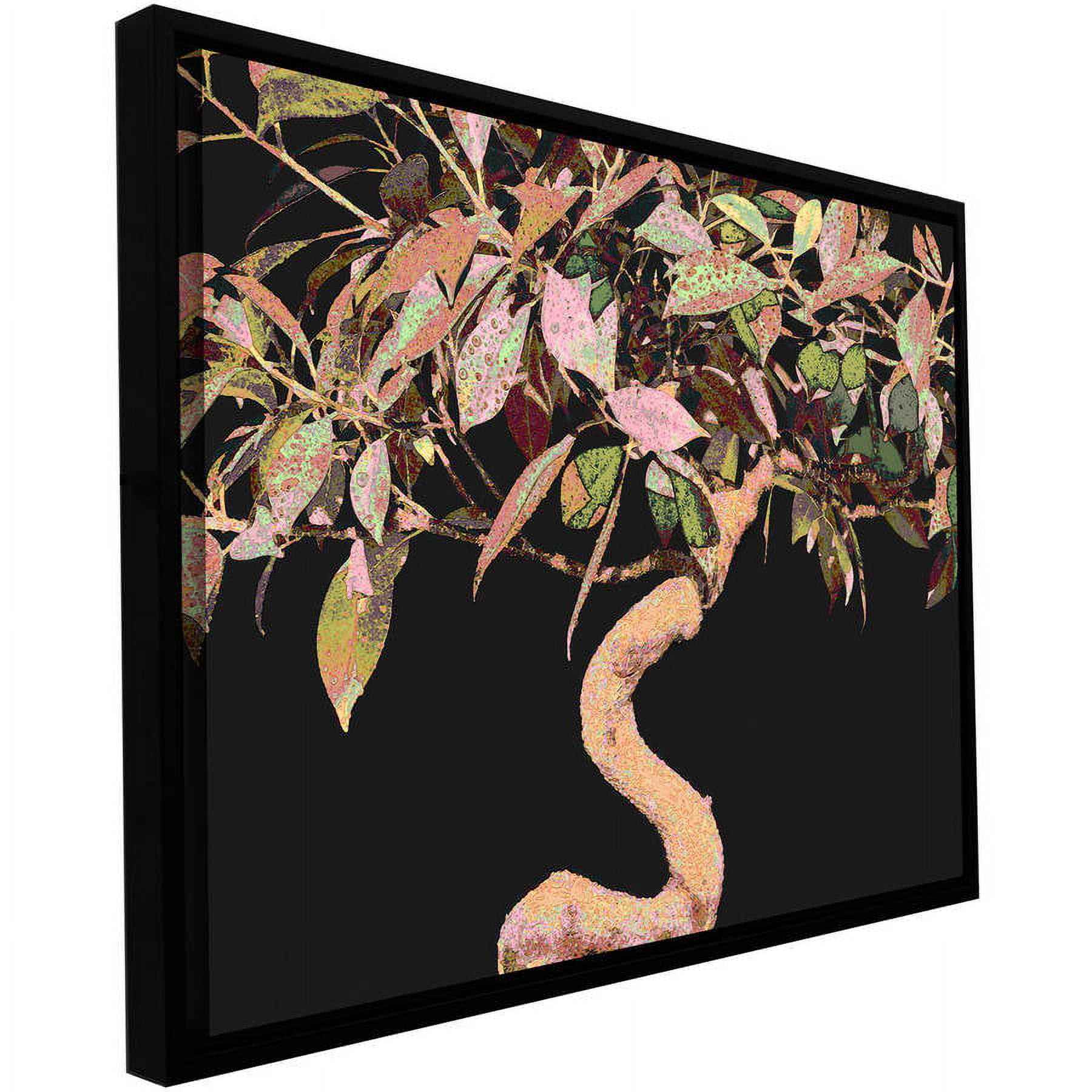 Dean Uhlinger "Pastel Bonzai" Floater-Framed Gallery-Wrapped Canvas ...