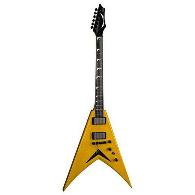 Dean VMNT KORINA V Dave Mustaine Korina Solid-Body Electric Guitar, Tam ...