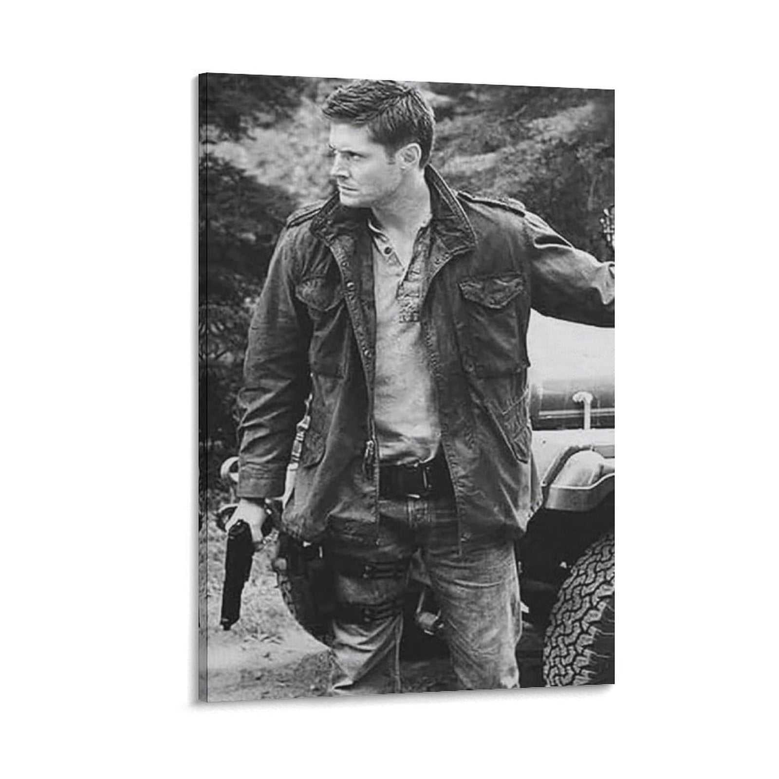 Dean Winchester Canvas Poster Painting On Canvas Wall Art Poster Scroll ...