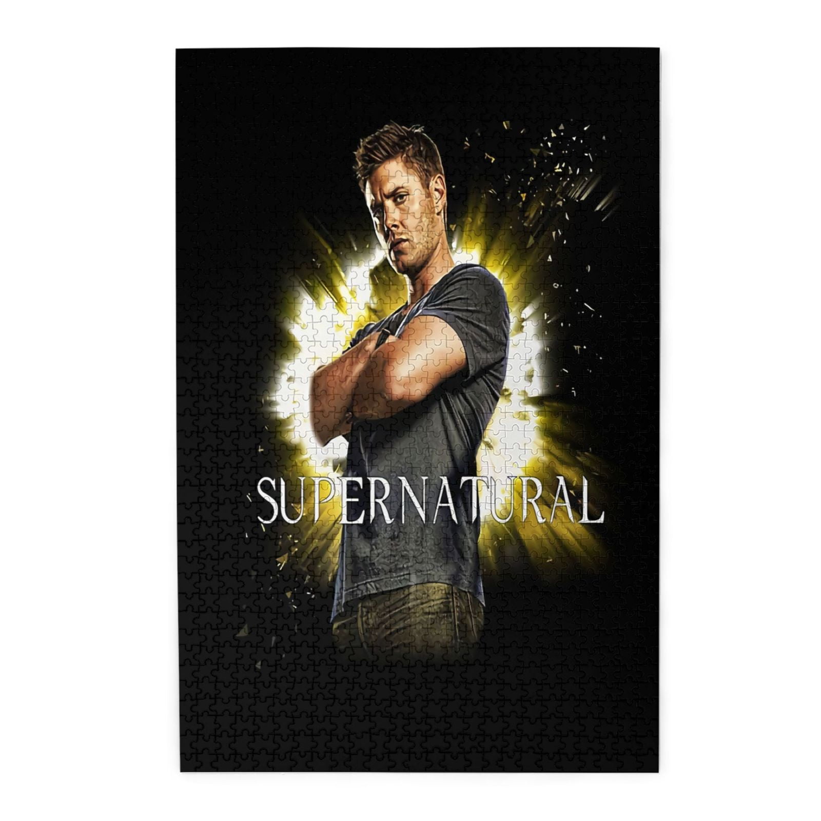 Dean Winchester Supernatural Jigsaw Puzzle,1000 Piece Jigsaw Puzzles ...