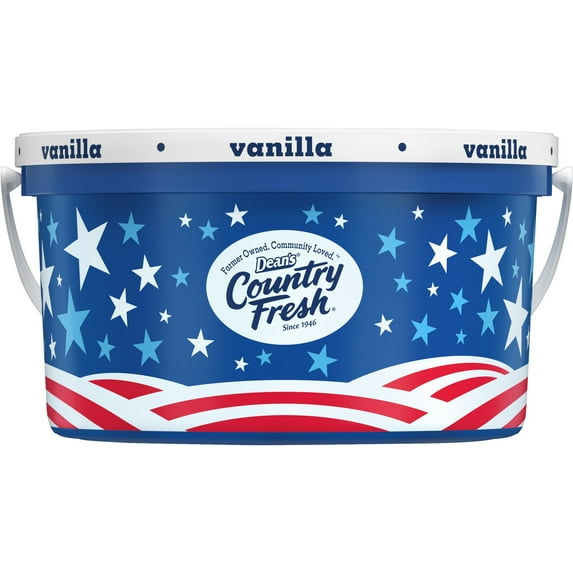 Dean's Country Fresh Reduced Fat Vanilla Ice Cream Pail Gallon ...