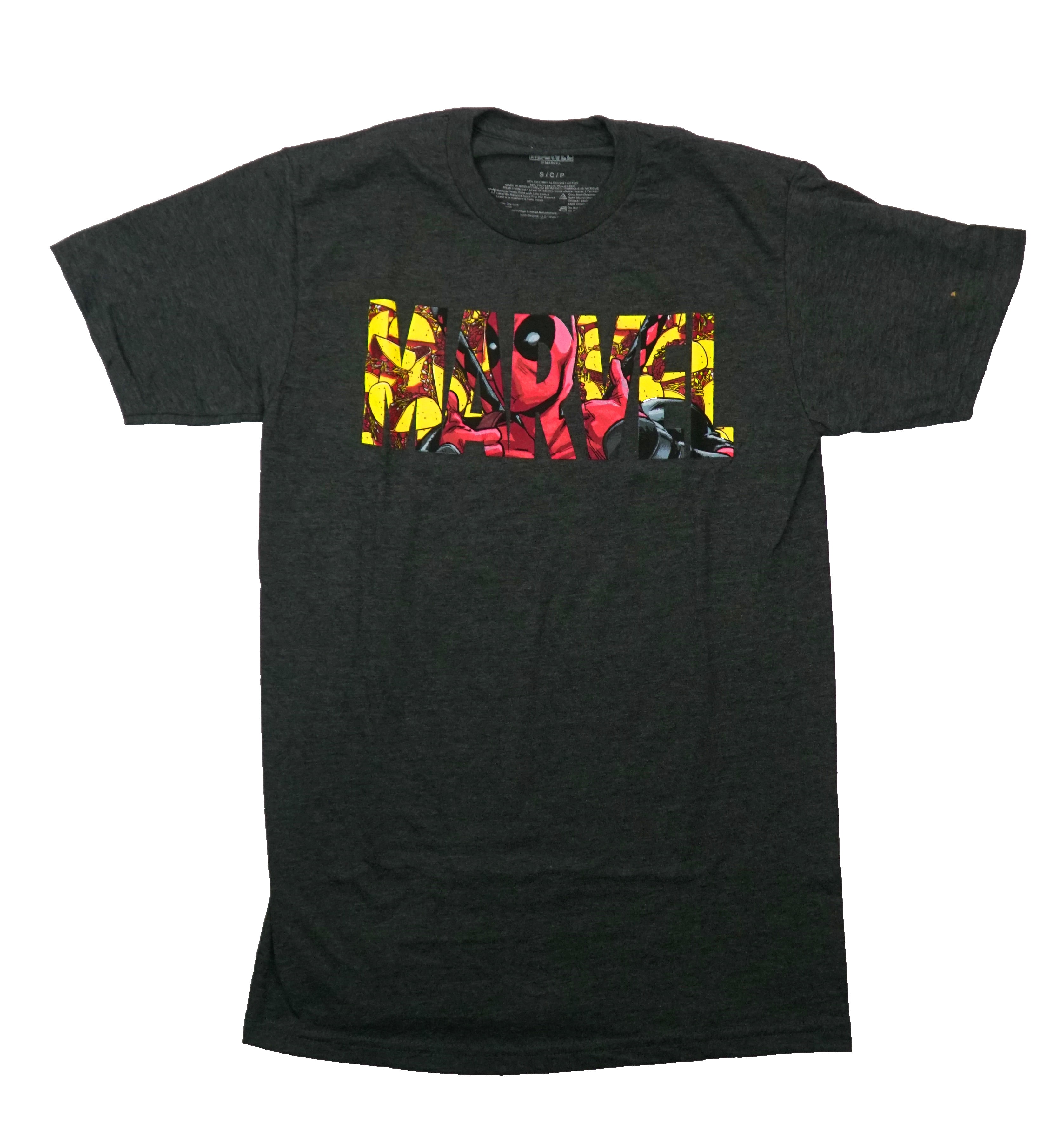 Deapool Mens T-Shirt - Marvel Logo Embedded with Tacos & Pool (3X-Large) - Walmart.com