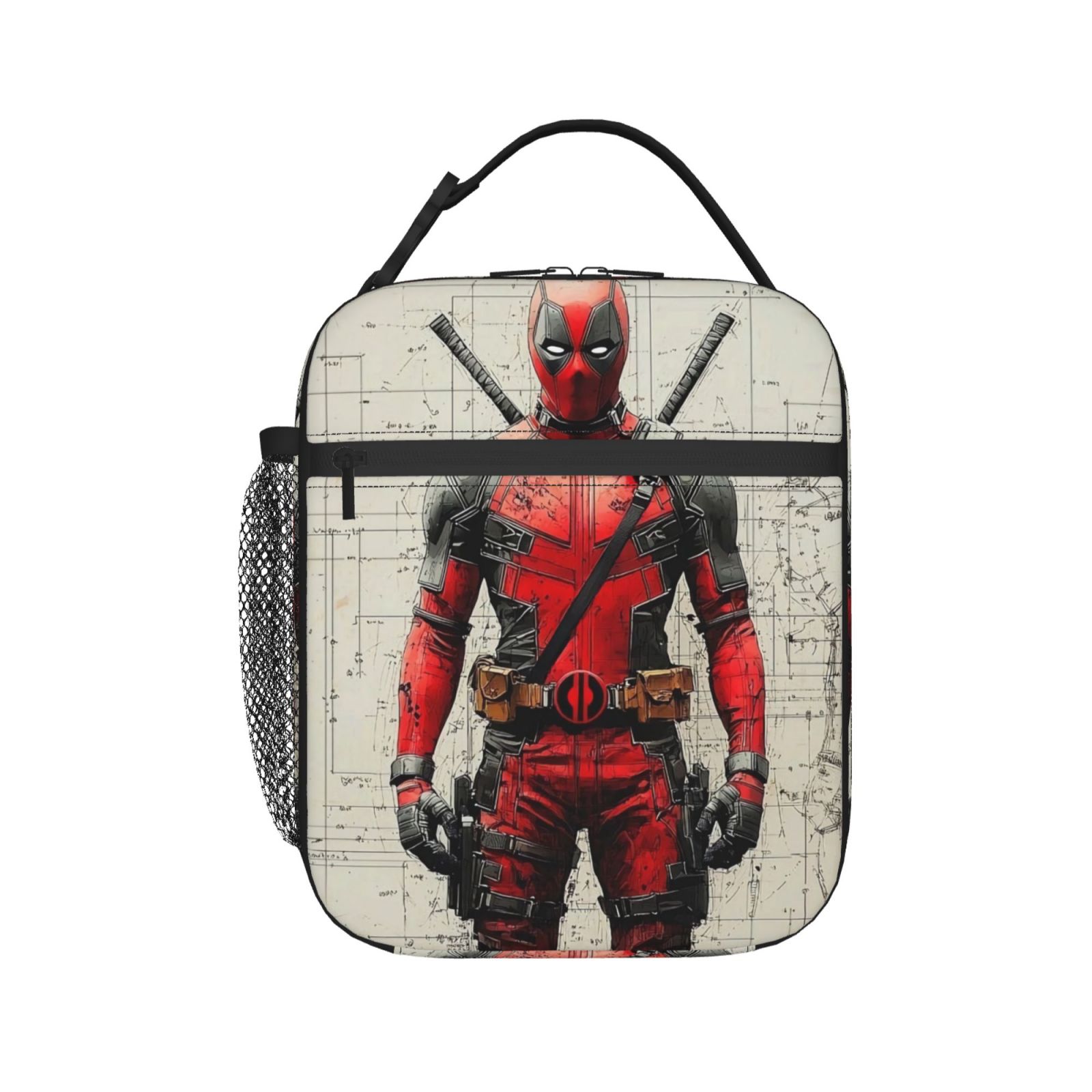 Deapool Photo Lunch Box Lunch Bag for Women and Men,Insulated Lunch Box ...