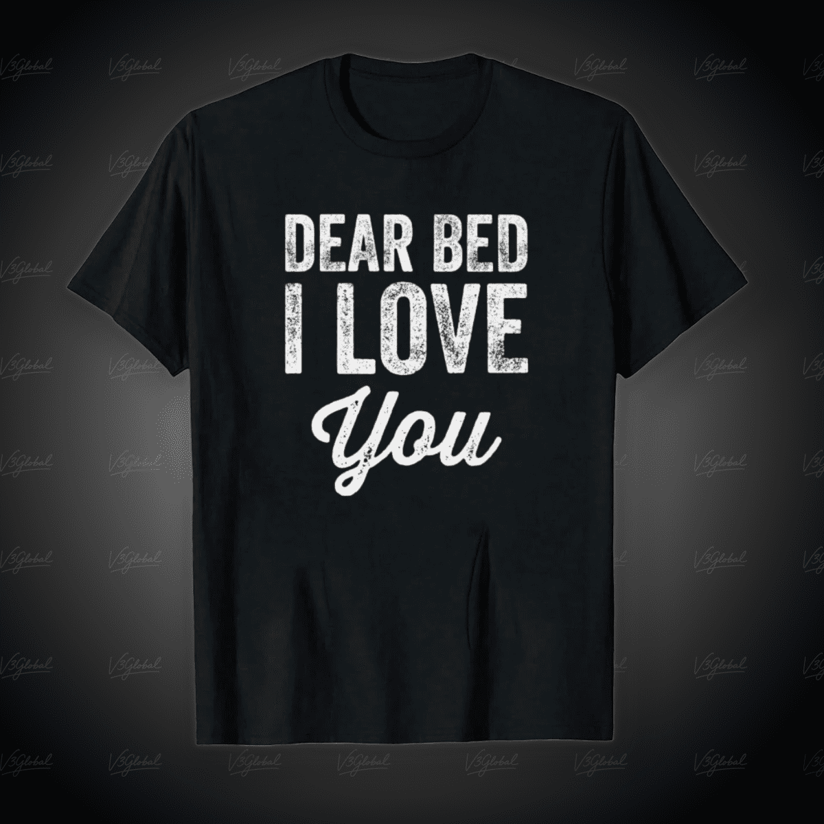Dear Bed I Love You Funny Sleeping Quote Pajama Unisex T-Shirt, for Men & Women, up to Size 5XL ...