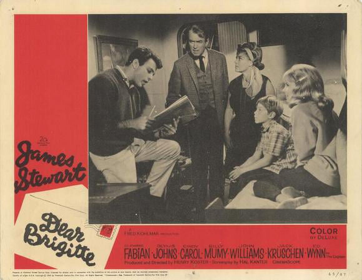 Dear Brigitte - movie POSTER (Style B) (11" x 14") (1965) - Walmart.com