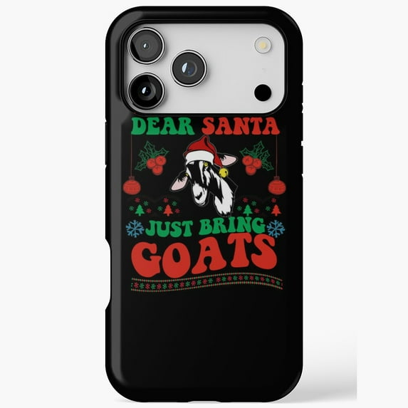 Dear Bring Goats iPhone Case 17 16 15 14 13 12 11 Pro Max - Walmart.com
