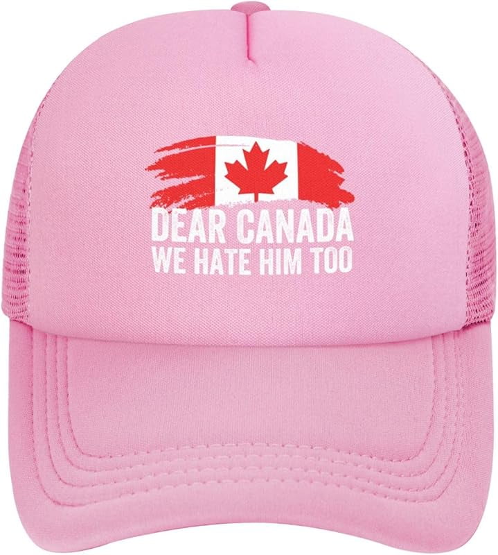 Dear Canada, We Hate His Protest Hat, Breathable Truck Baseball Cap ...