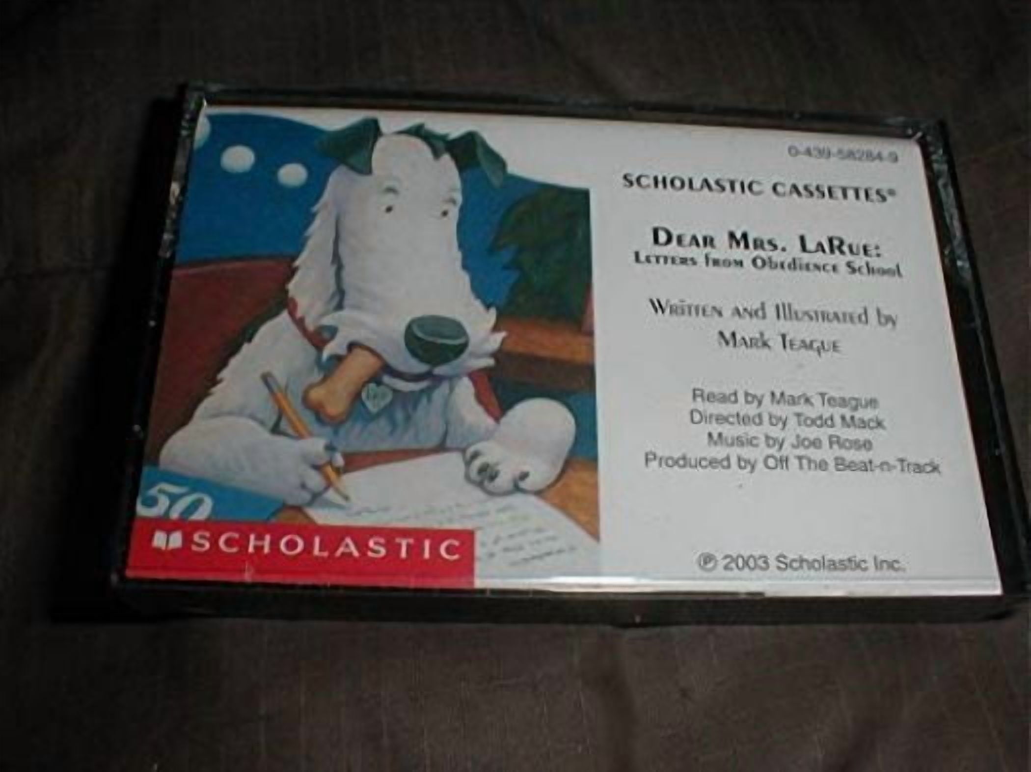 Dear Mrs. Larue: Letters from Obedience School (Audio Cassette ...
