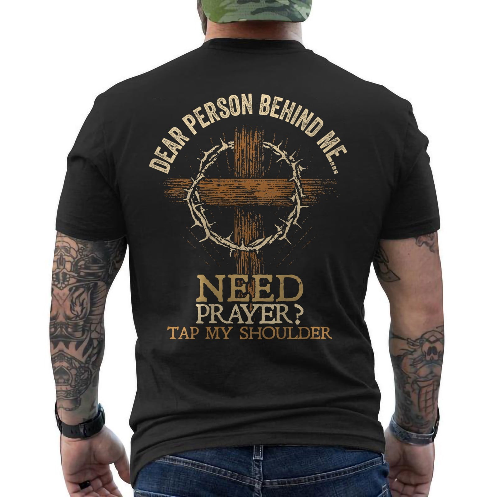 Dear Person Behind Me Need Prayer Tap My Shoulder Religious Pray Lord ...