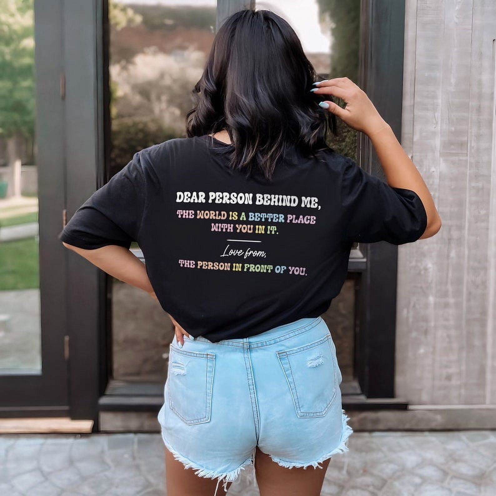 Dear Person Behind Me Shirt - To The Person Behind Me T-Shirt - Love ...