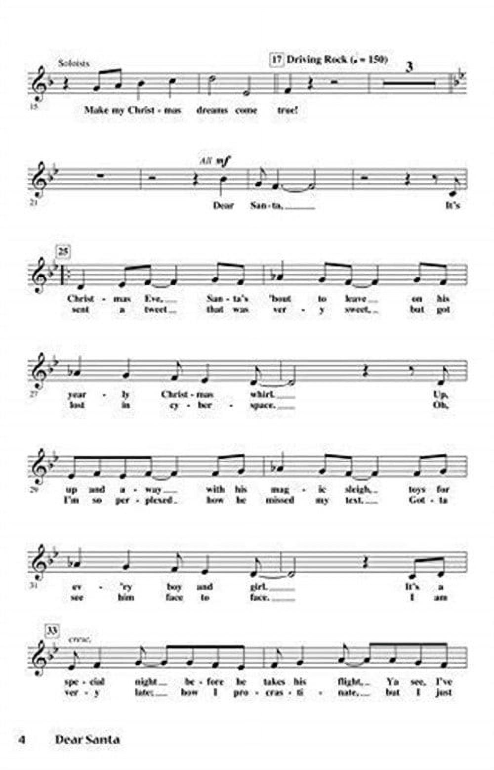Dear Santa: A Musical Tweet For Christmas (expressive Arts) - Walmart.com