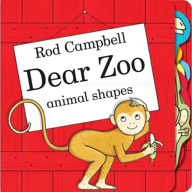 Dear Zoo Animal Shapes (Board Book) - Walmart.com