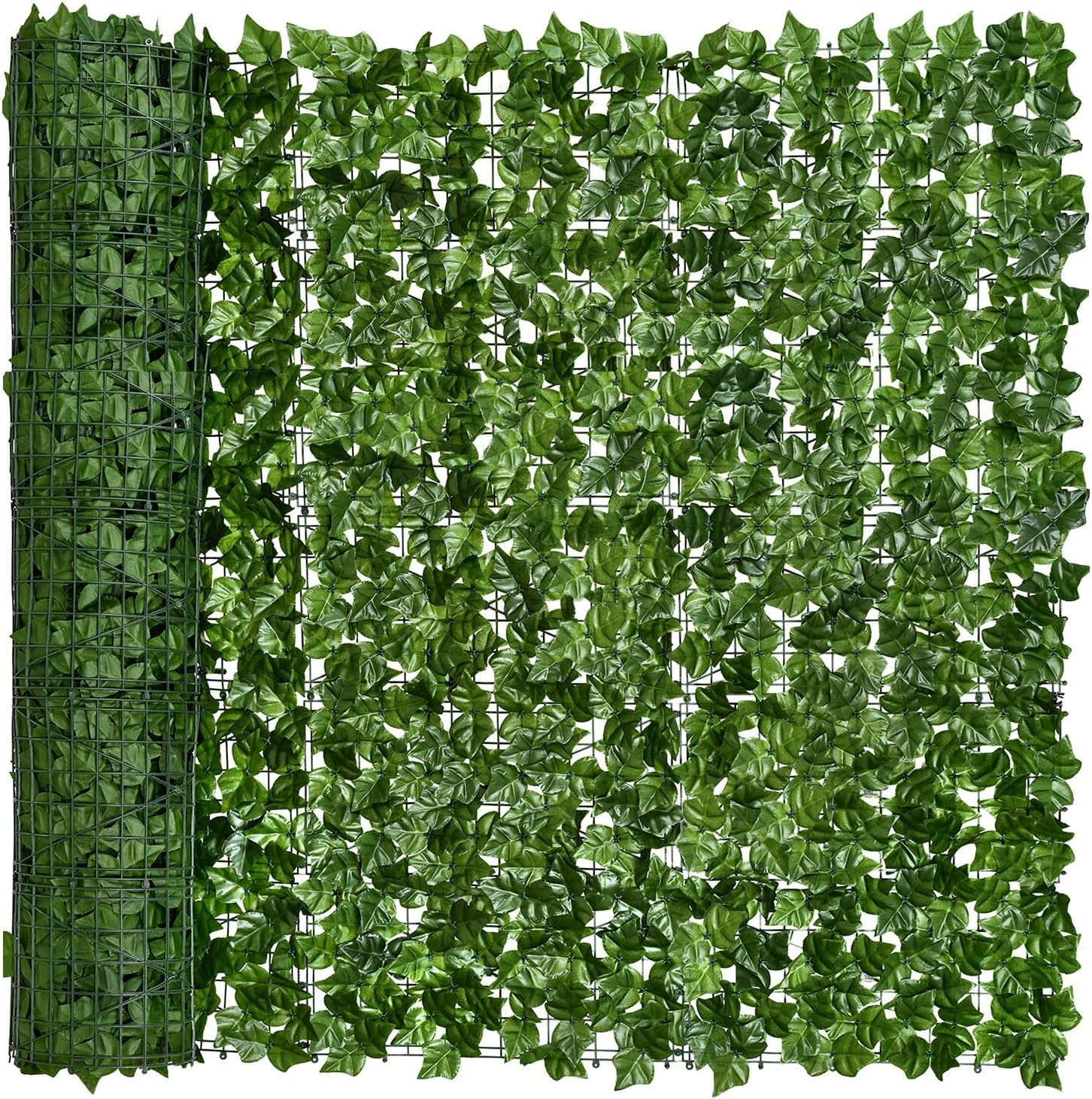 DearHouse Artificial Ivy Privacy Fence Wall Screen, 59x236.2inch ...