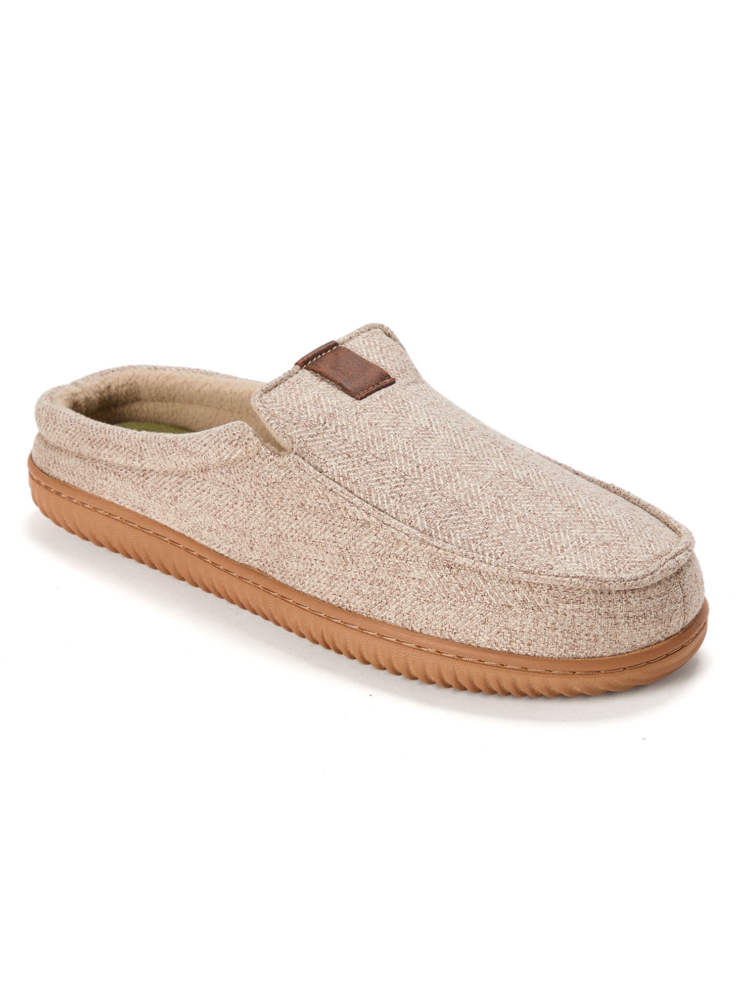 Dearfoams Cozy Comfort Men's Notch Clog Slippers - Walmart.com