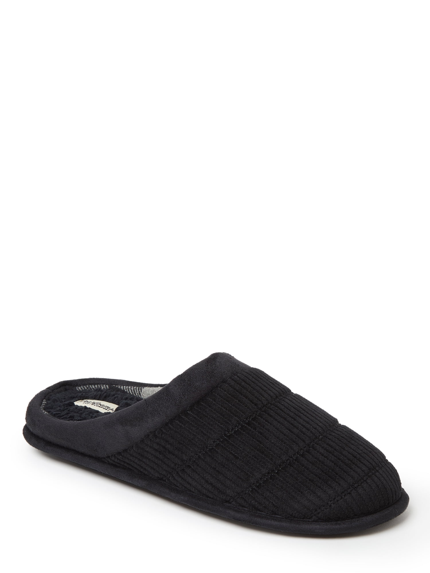 Dearfoams Cozy Comfort Corduroy Clog Slipper (Mens) - Walmart.com