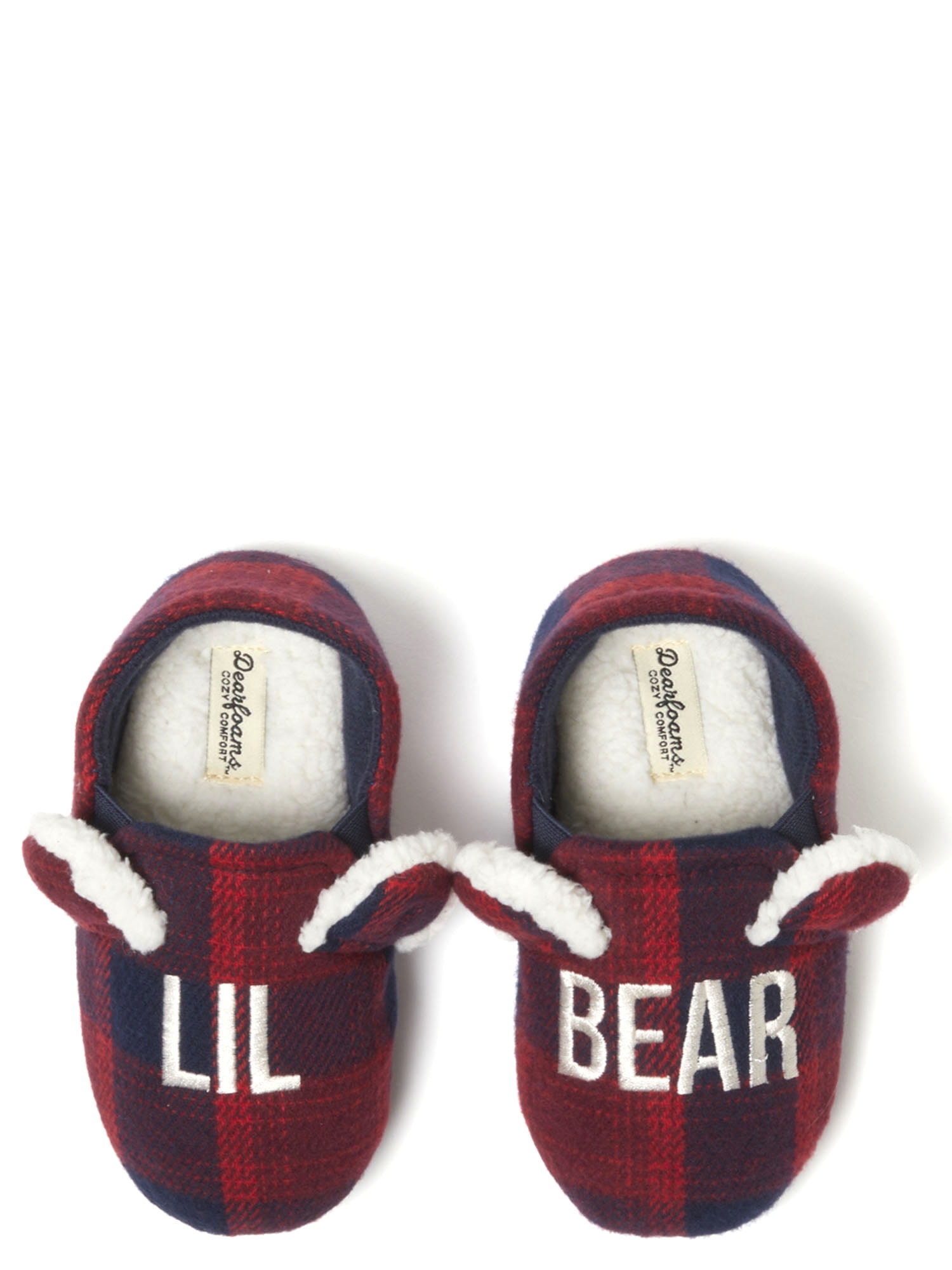 Dearfoams Cozy Comfort Lil Bear Closeback - Walmart.com