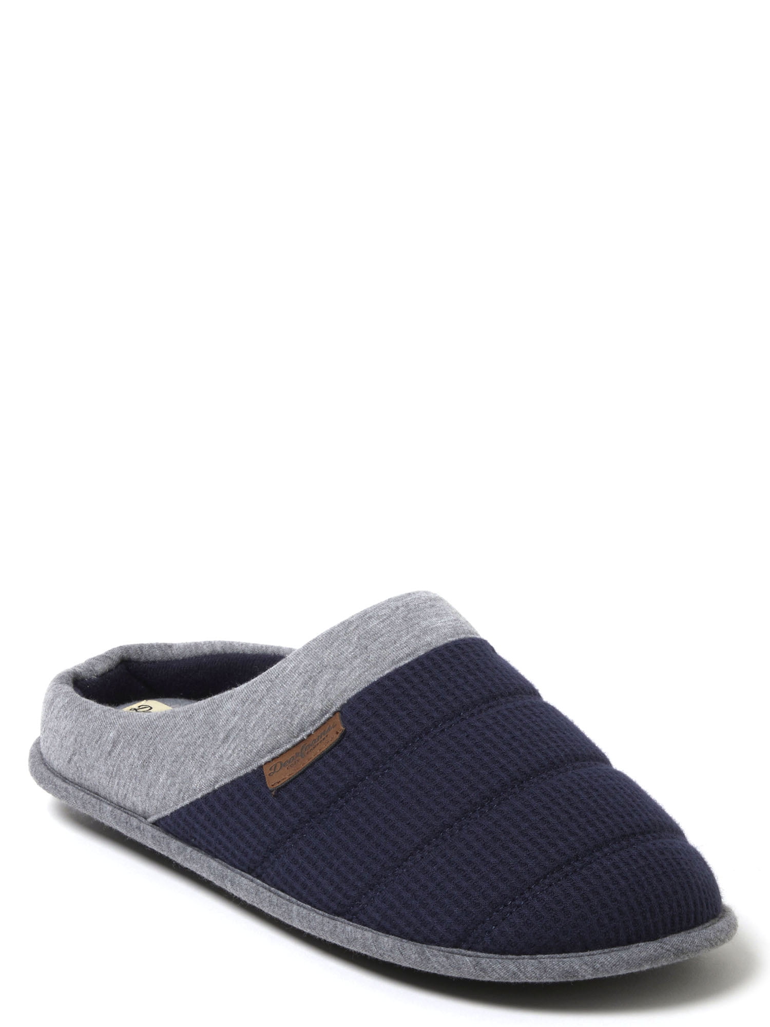 Dearfoams Cozy Comfort Men's Bound Knit Clog Slippers - Walmart.com