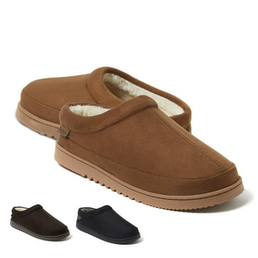 Men's Memory Foam House Slippers - Cozy, Fuzzy Bedroom Slip-on Loafer ...